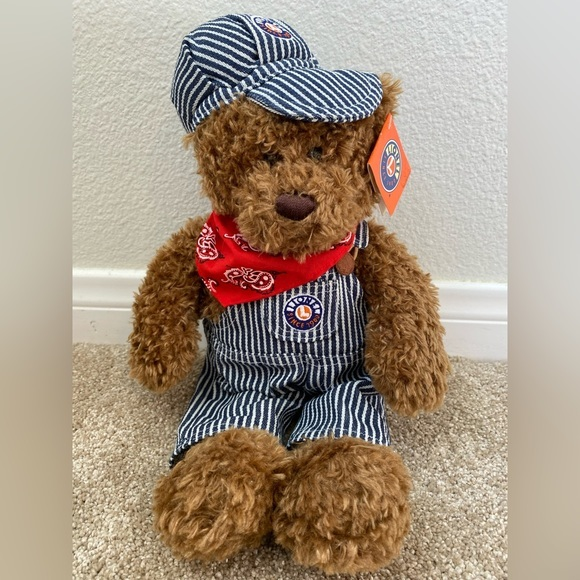 Lionel | Toys | Vintage Lionel Stuffed Bear Dressed In Overalls Has ...